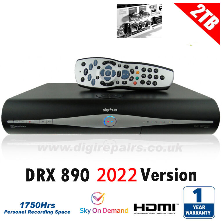 SKY+HD BOX - WiFi - 2TB. BRAND NEW 2TB HARD DRIVE -1 YEARS WARRANTY ...