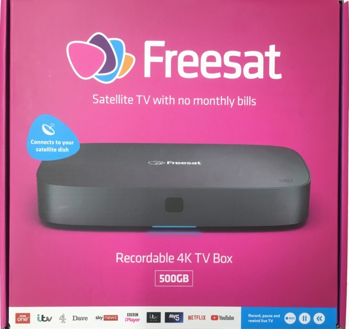 Buy New FREESAT UHD-4X Smart 4K Ultra HD Digital TV Recorder - 500 GB ...