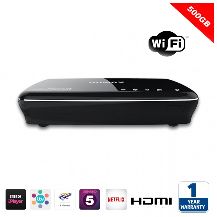 Humax HDR-1100S 500 GB Freesat HD Recorder - Black