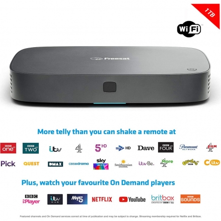 New Freesat 4K TV Box MODEL Freesat UHD-X by Arris (Non Recordable)