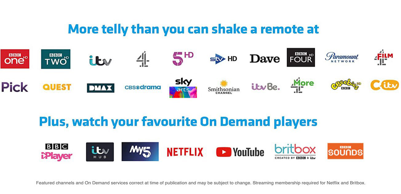 FREESAT 4K TV Box MODEL Freesat UHD-X by Arris (Non Recordable)